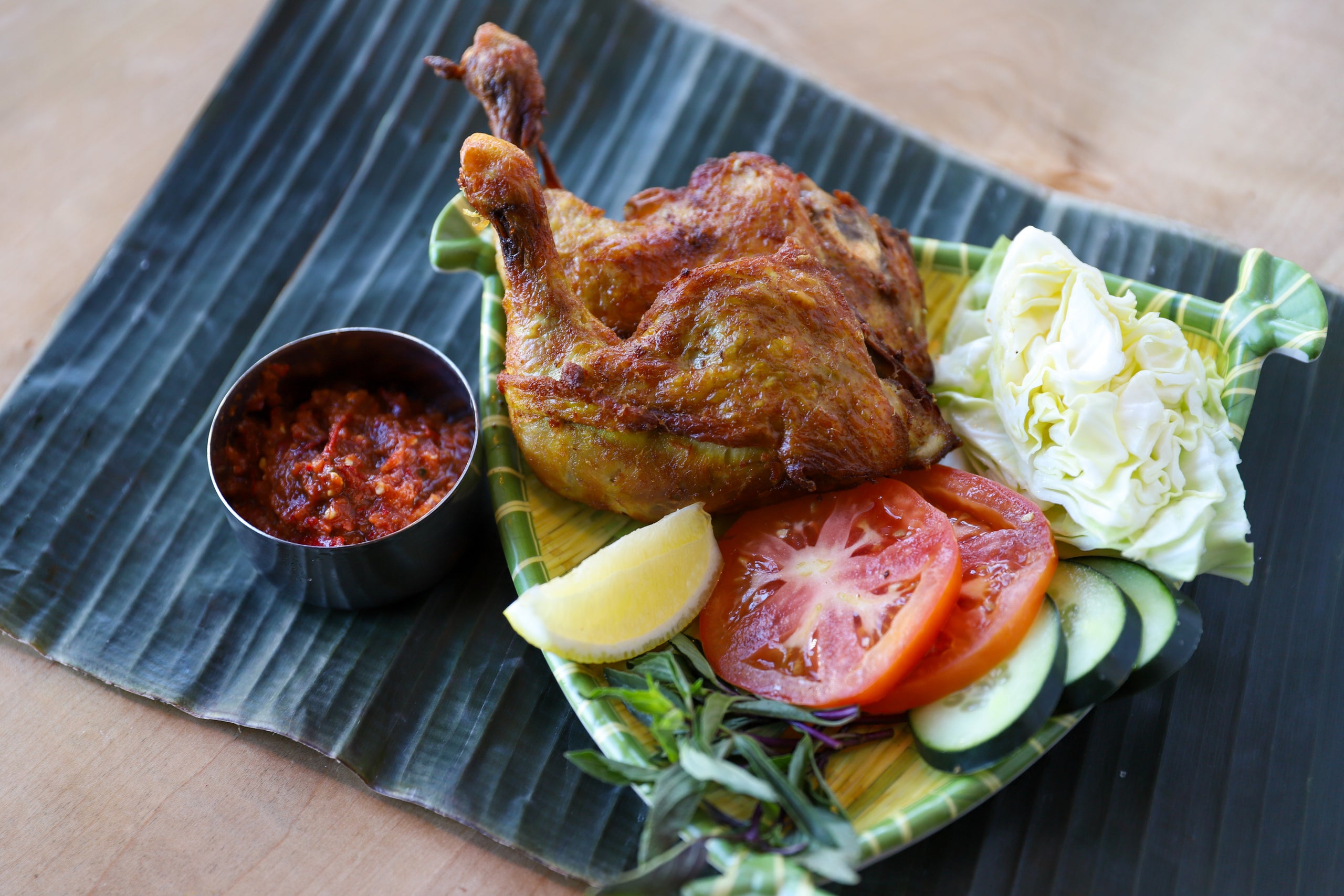 Turmeric Fried Chicken Dinner | RASA RASA KITCHEN